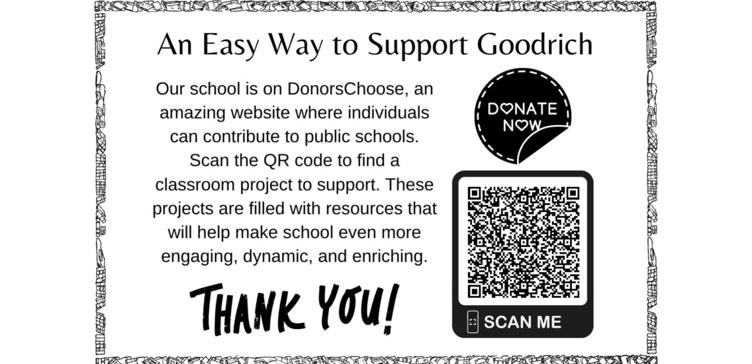 Goodrich Elementary School – K4 – 5th Grade